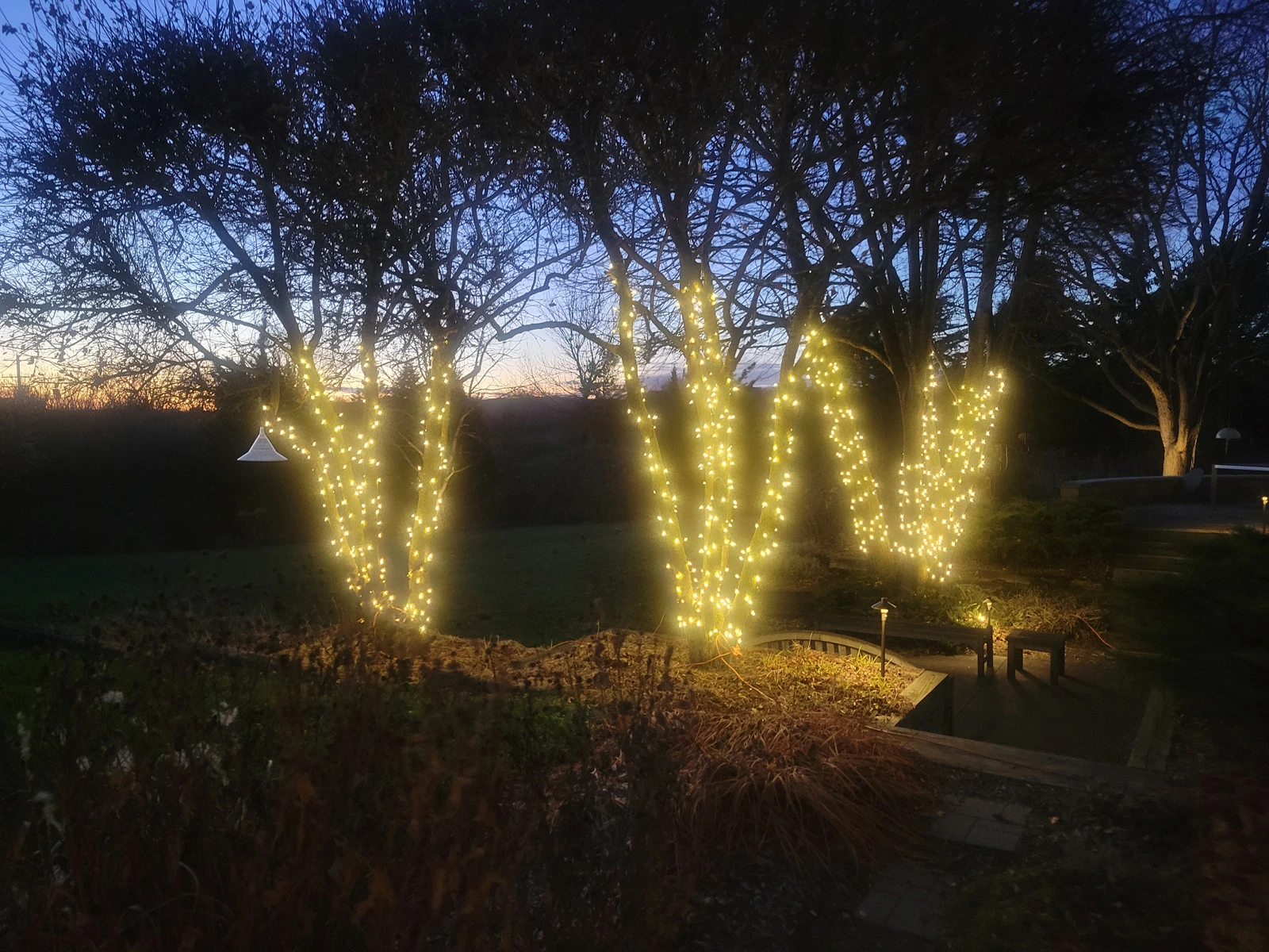 Holiday Lighting Services in Southeast WI by Power Wash & Seal